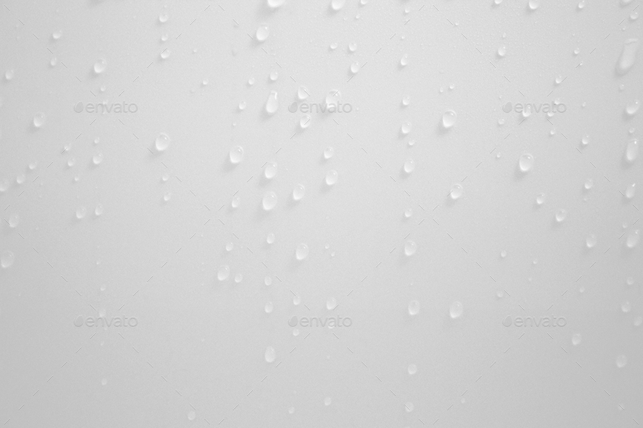 White Background Water Drops Backdrops, Graphics | GraphicRiver