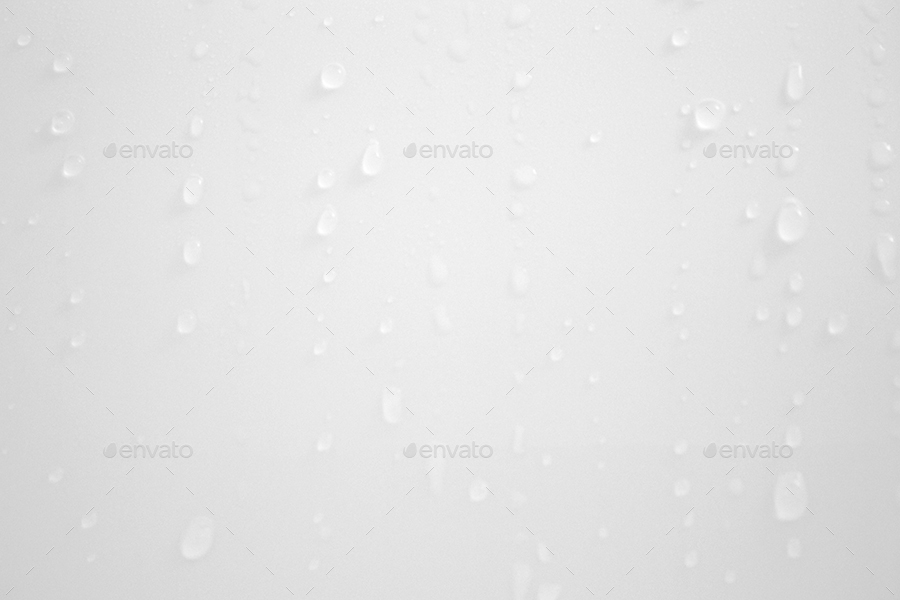 White Background Water Drops Backdrops, Graphics | GraphicRiver