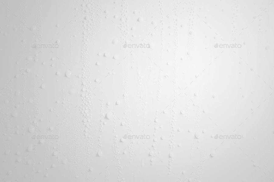 White Background Water Drops Backdrops, Graphics | GraphicRiver