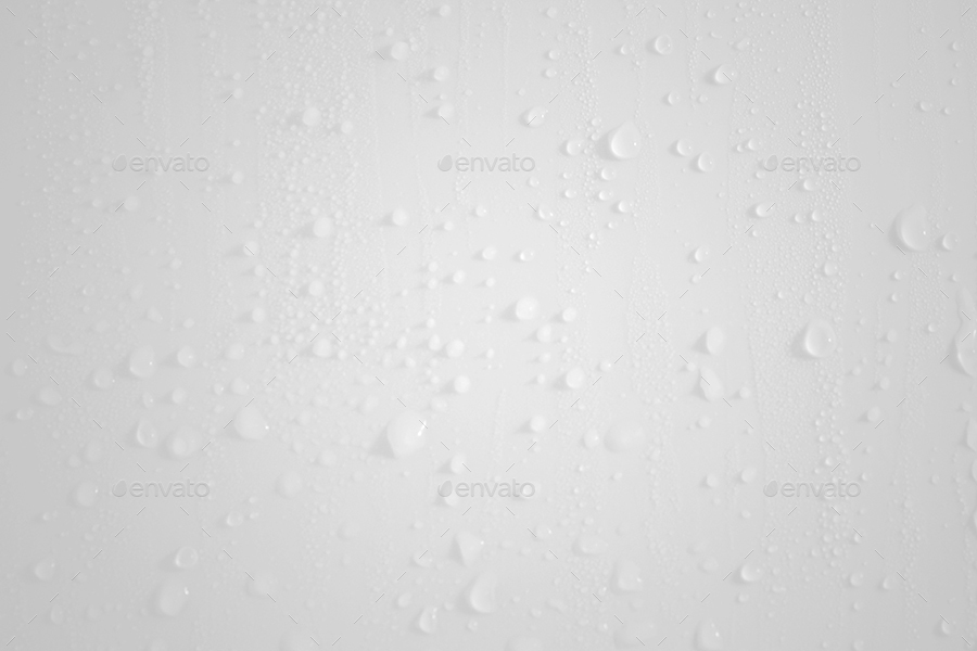 White Background Water Drops Backdrops, Graphics | GraphicRiver