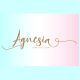 Agnesia Script, Fonts | GraphicRiver