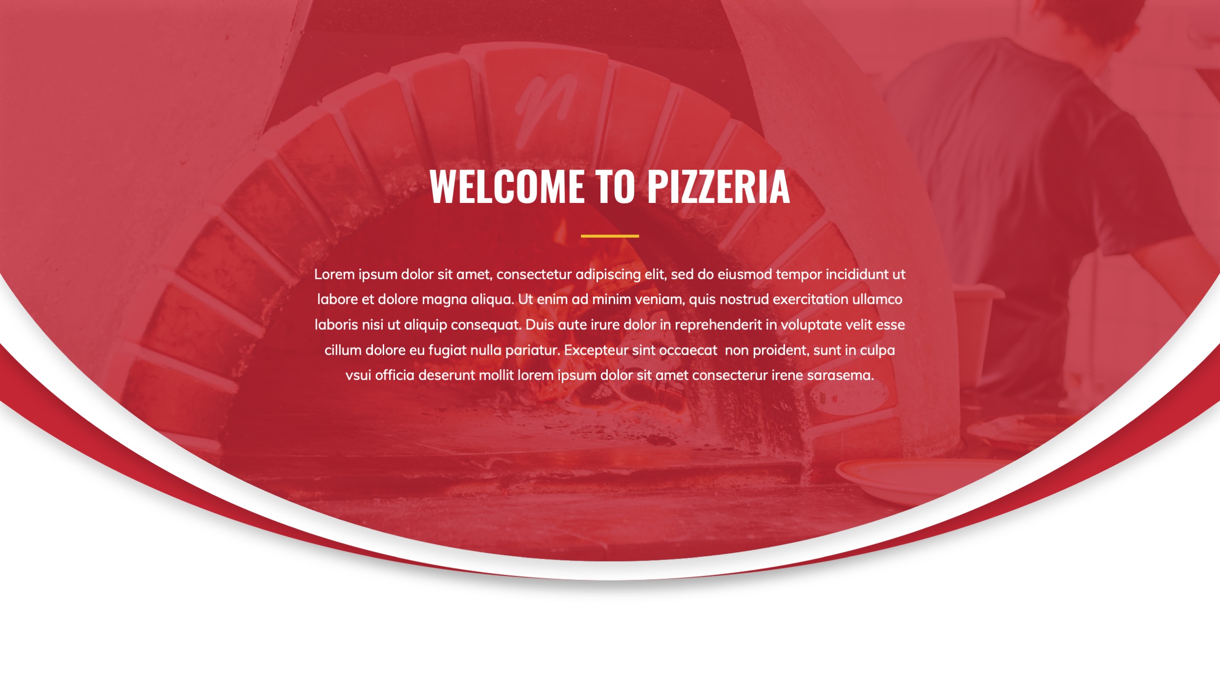 Pizza and Fast Food Presentation Template, Presentation Templates ...