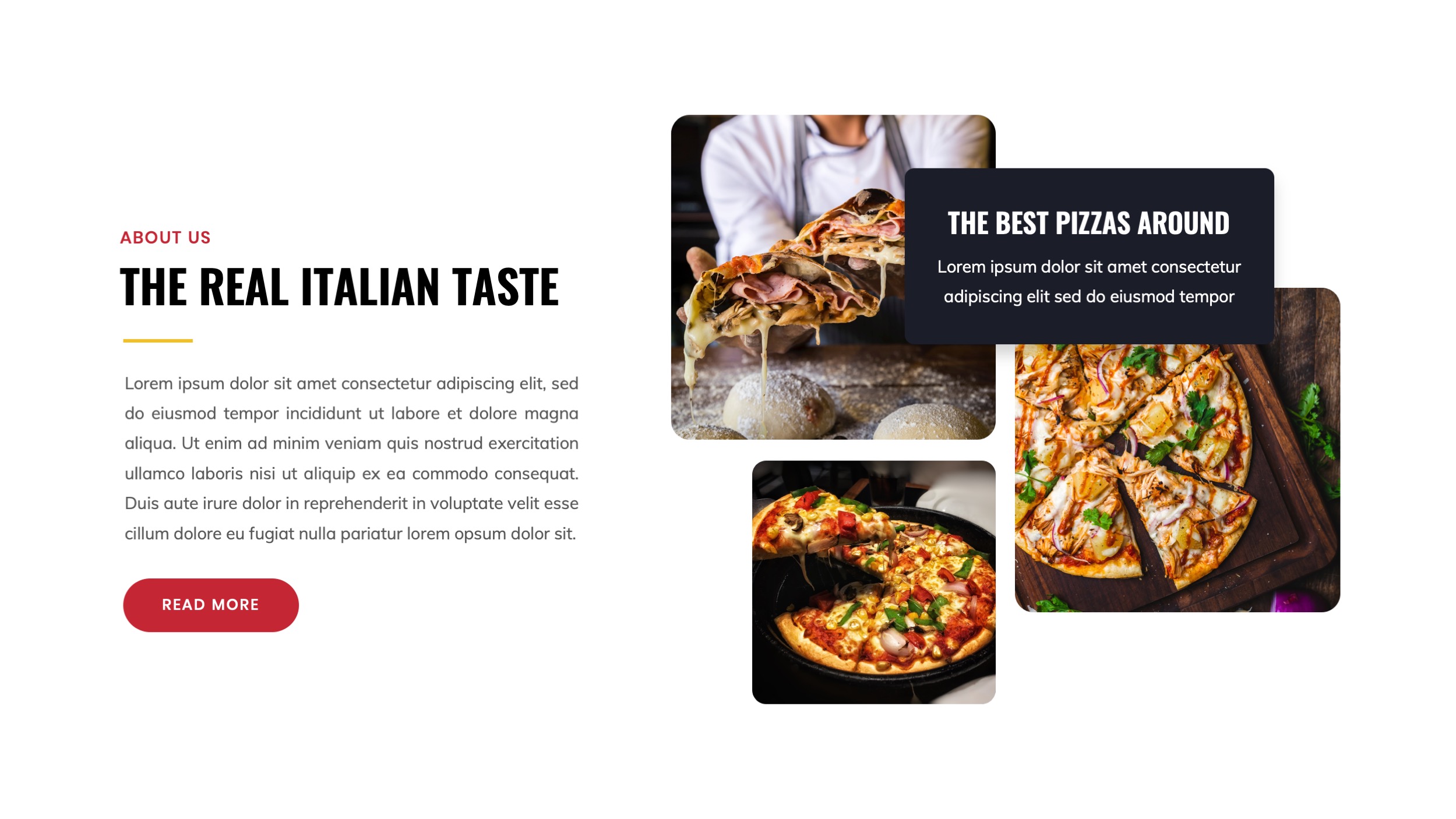 Pizza and Fast Food Presentation Template, Presentation Templates ...