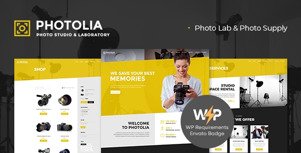 Photolia | Photo Company & Supply Store WordPress Theme by axiomthemes