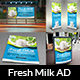 Farm Fresh Milk Advertising Bundle, Print Templates | GraphicRiver