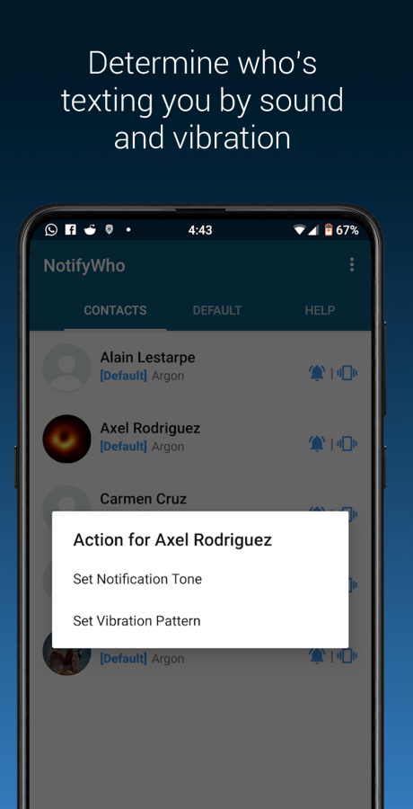 Custom Notifications for WhatsApp - Custom Notifications Tones ...