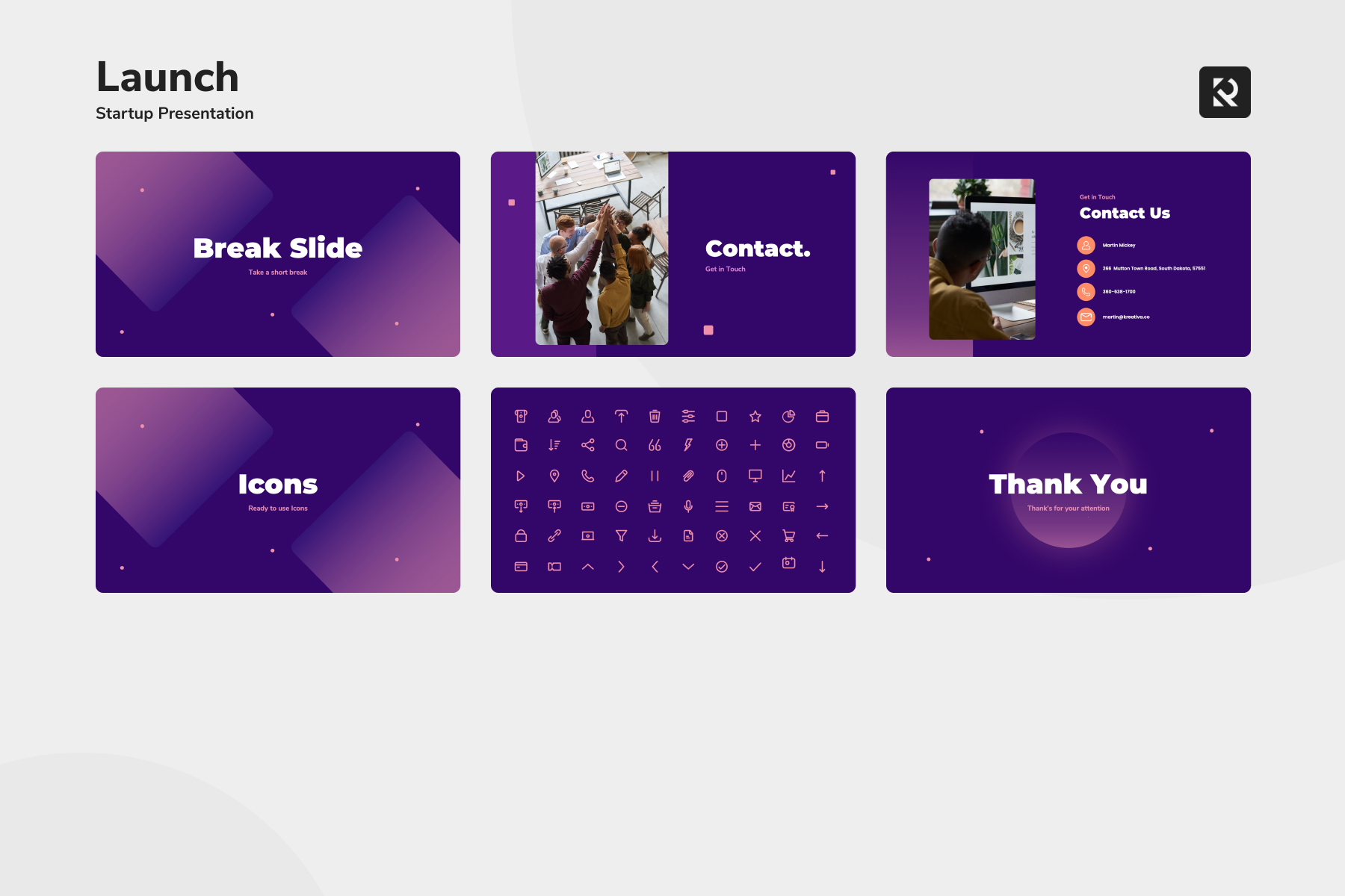 Launch - Startup Power Point Presentation, Presentation Templates ...