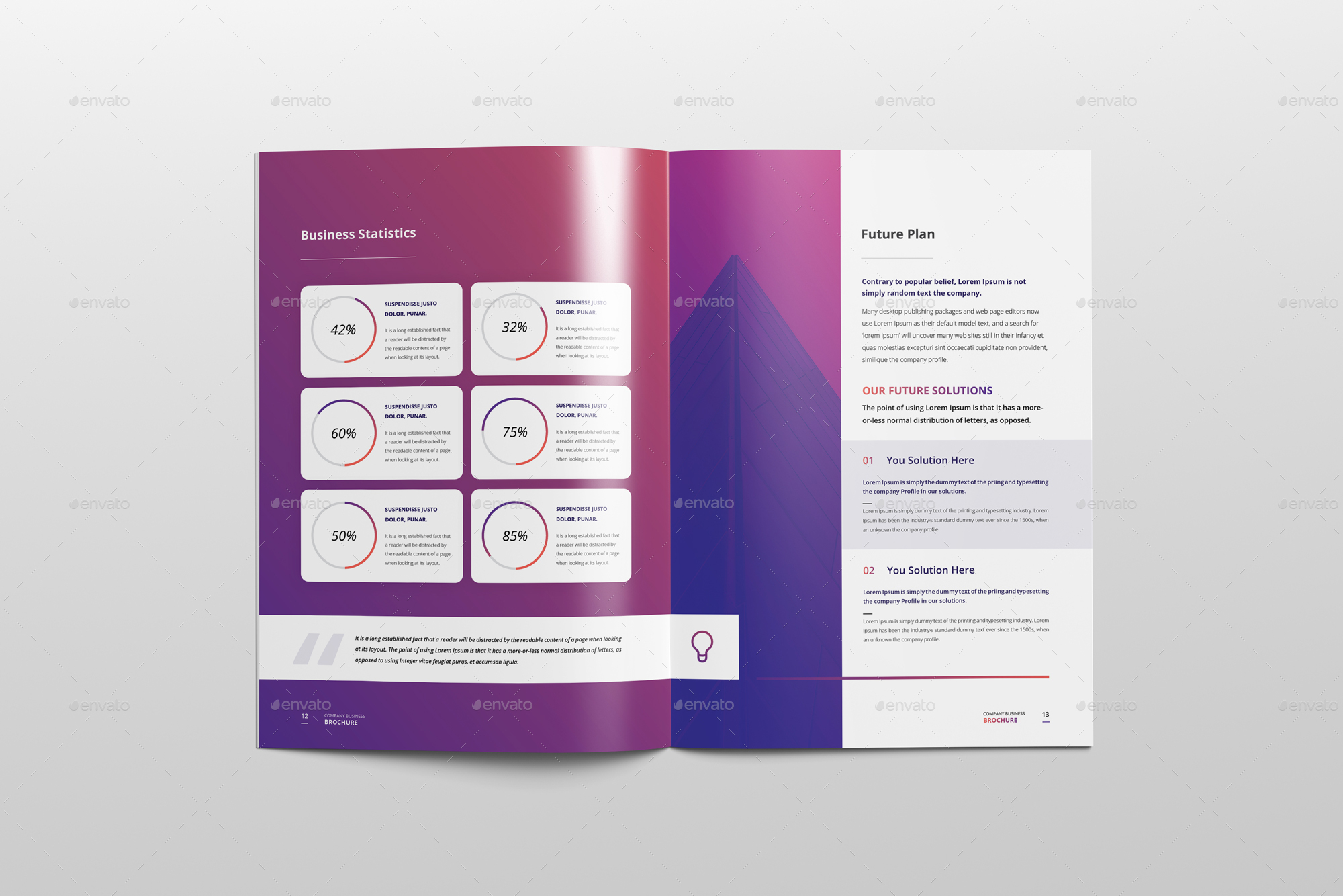 Clean & Modern Multipurpose Brochure V3, Print Templates | GraphicRiver