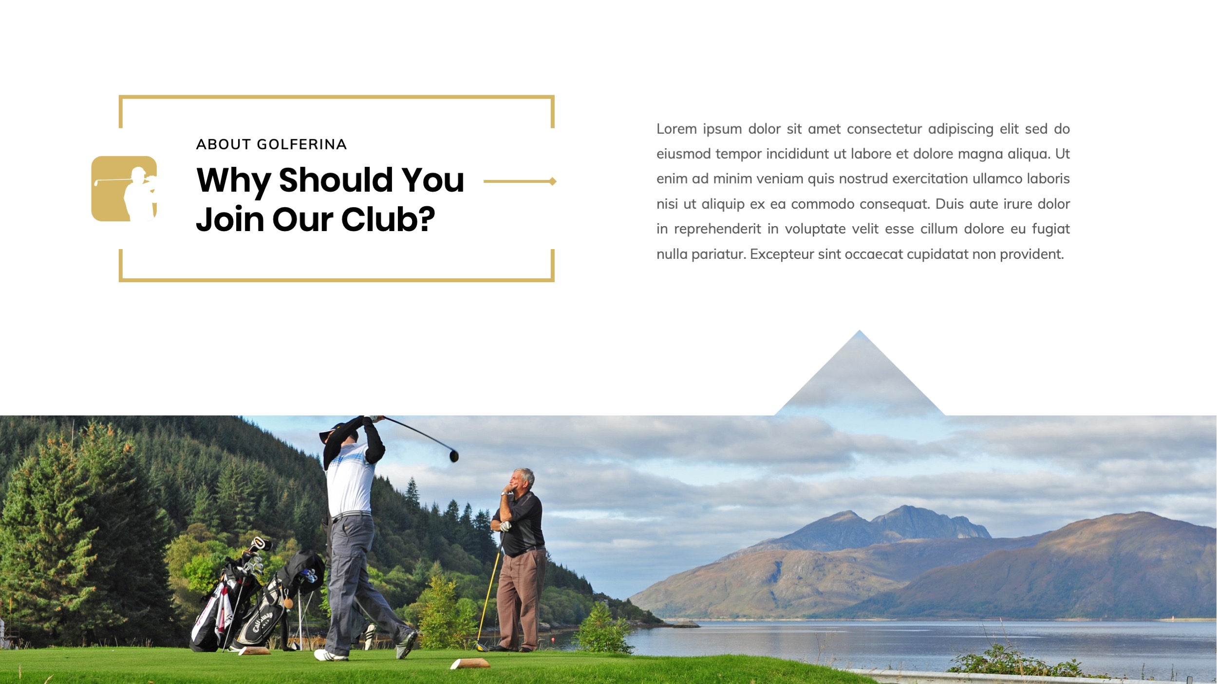 Golf Club Presentation Keynote Template by Krafted | GraphicRiver