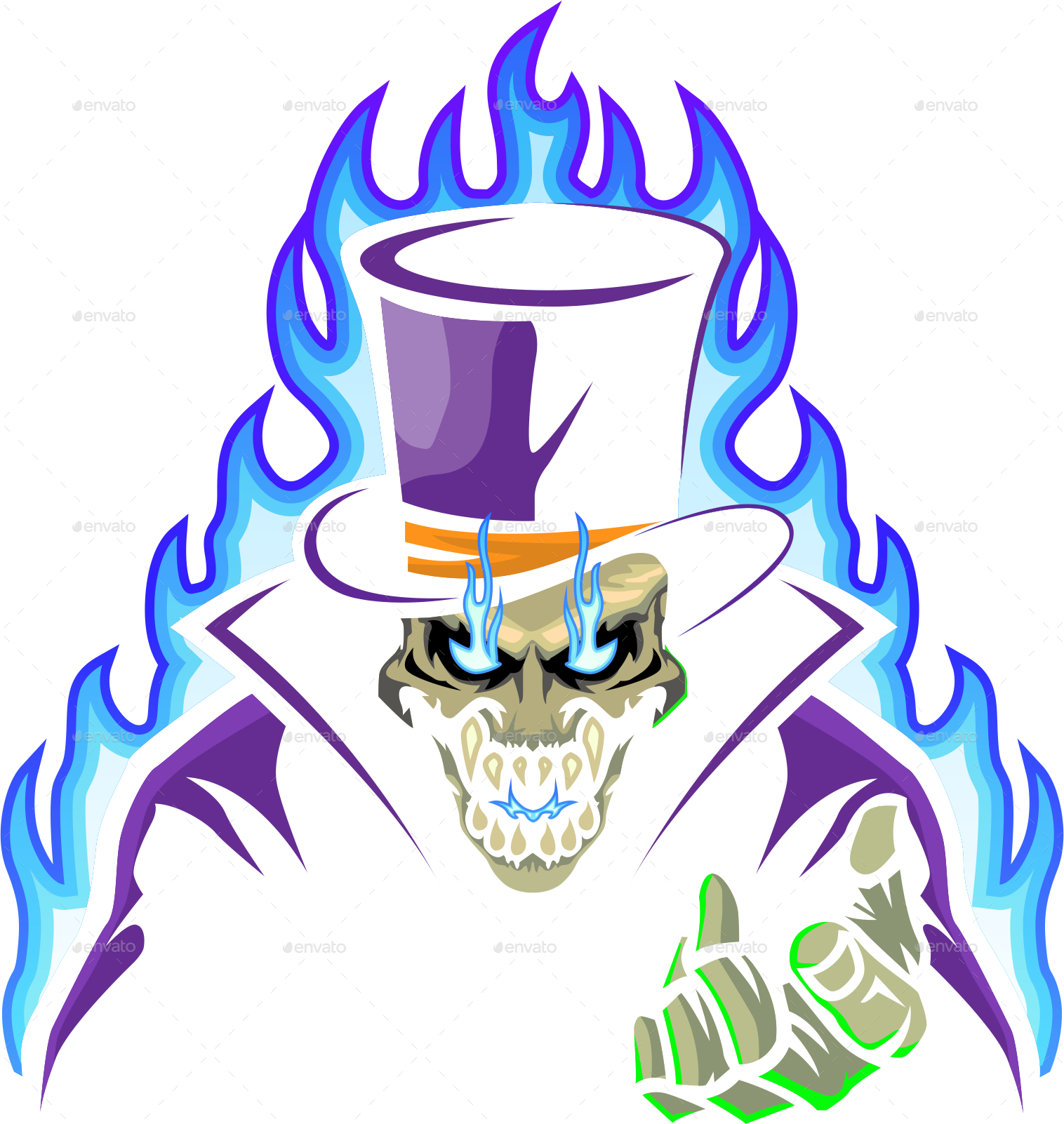 Voodoo Priest E-sport Logo Template, Logo Templates | GraphicRiver