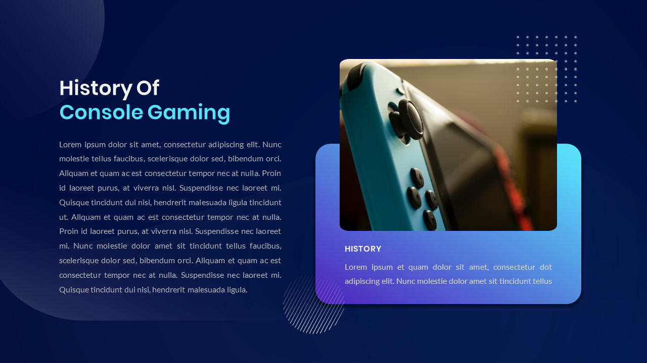 Console – Gaming Google Slides Template, Presentation Templates ...