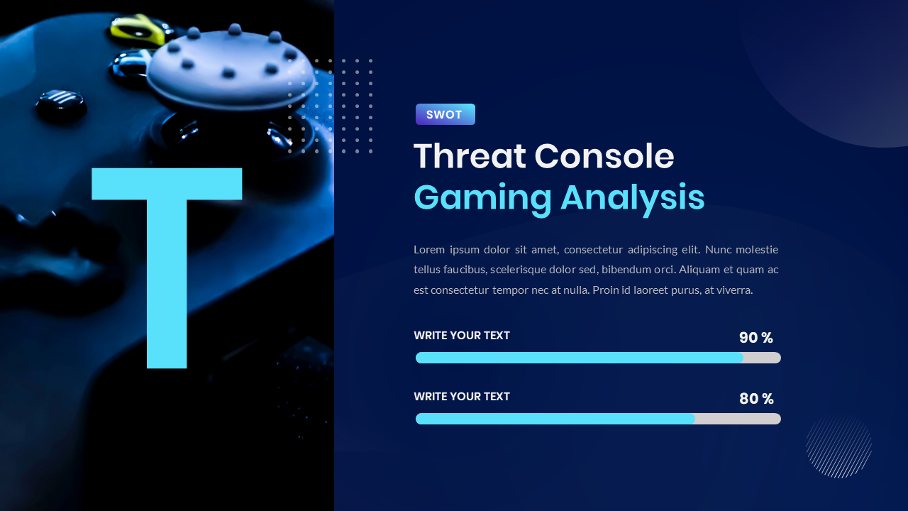 Console – Gaming Google Slides Template, Presentation Templates ...