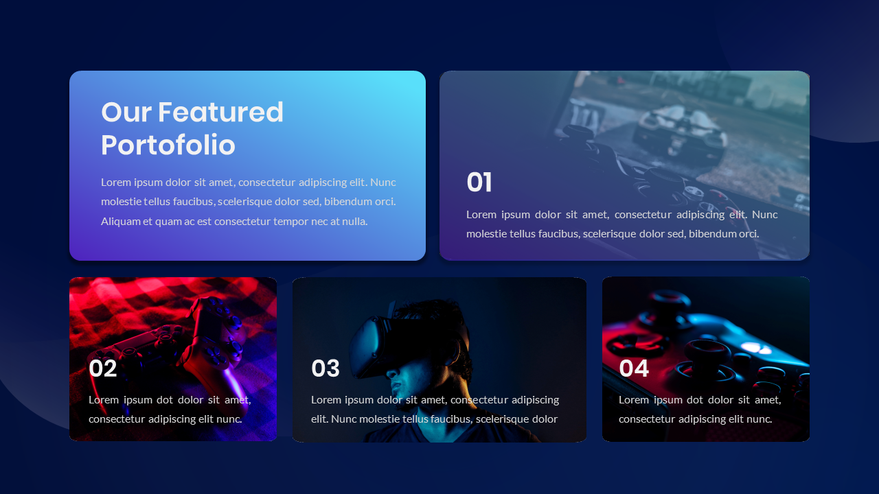 Console – Gaming Google Slides Template, Presentation Templates ...