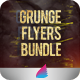 Grunge Flyers Bundle, Print Templates | GraphicRiver