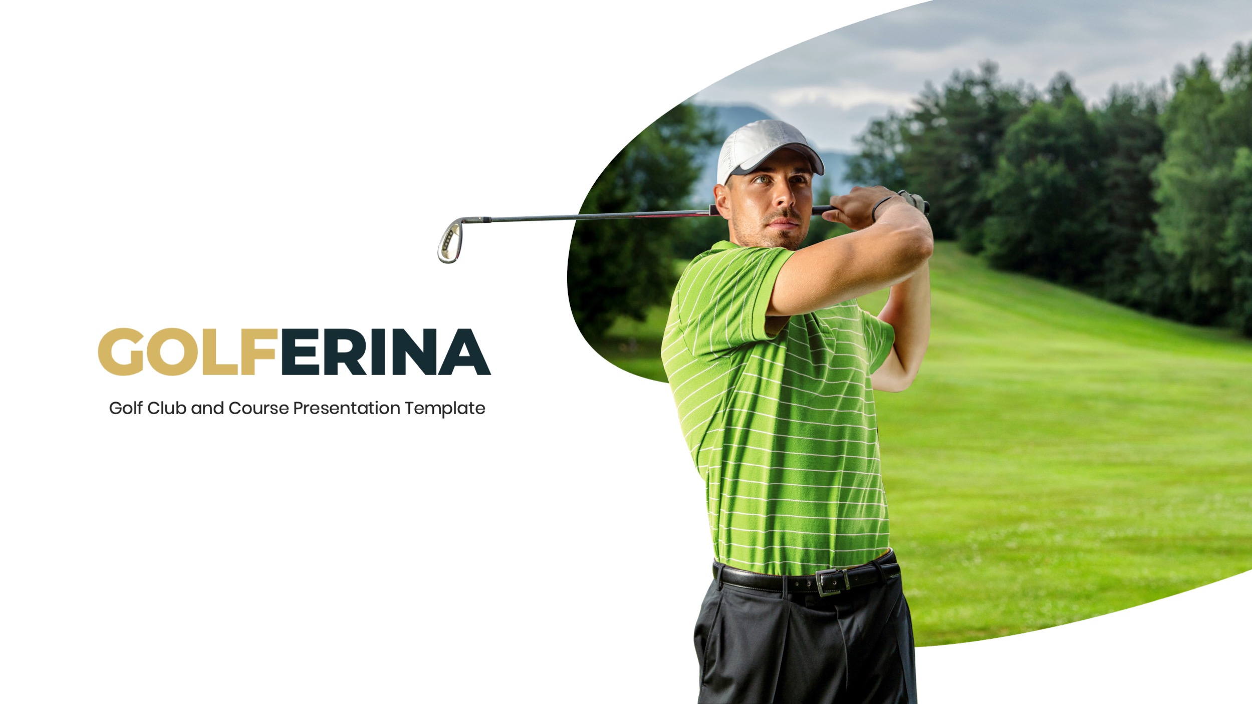 Golf Club Presentation Slides Template, Presentation Templates ...
