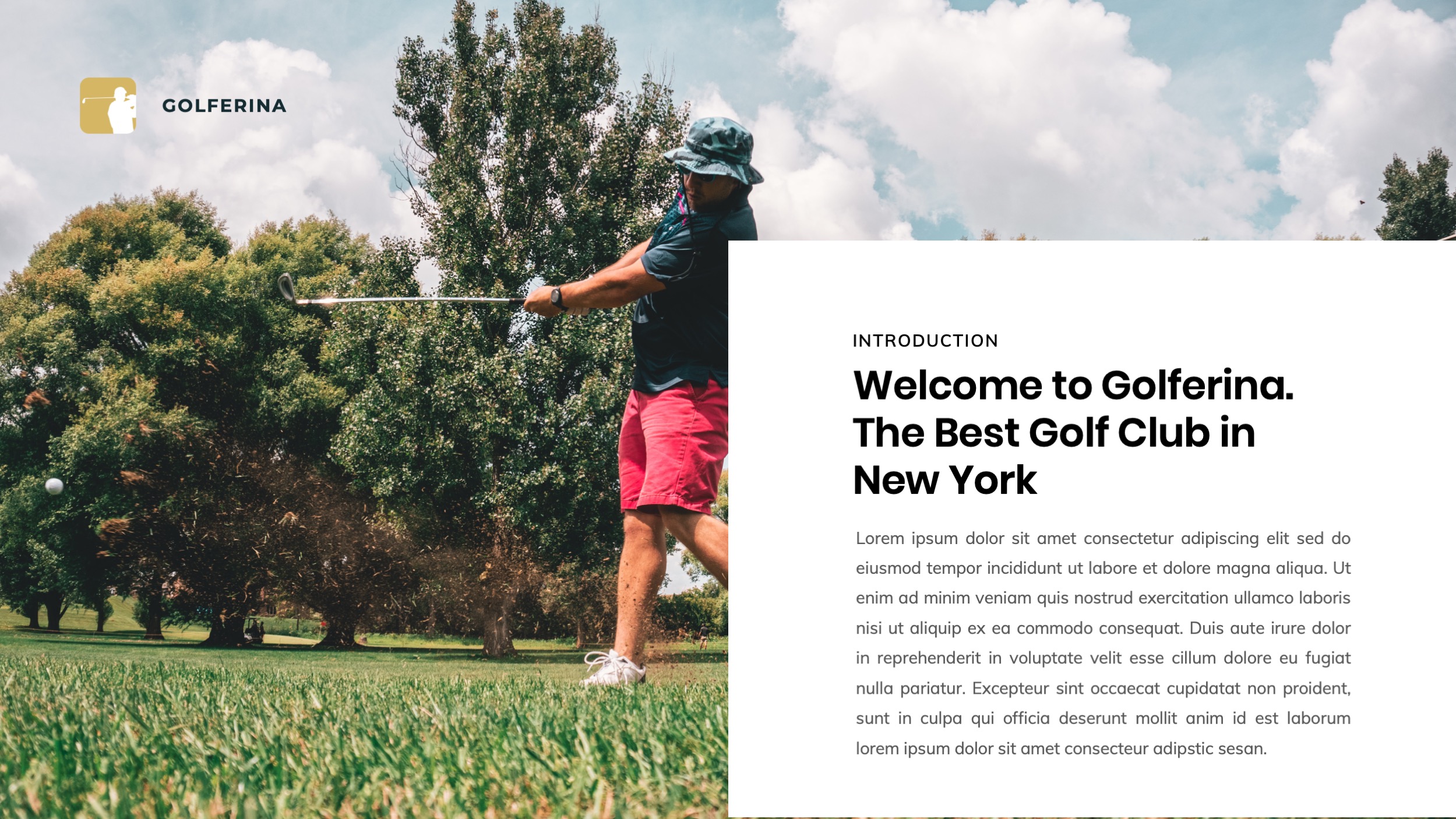 Golf Club Presentation Slides Template, Presentation Templates ...