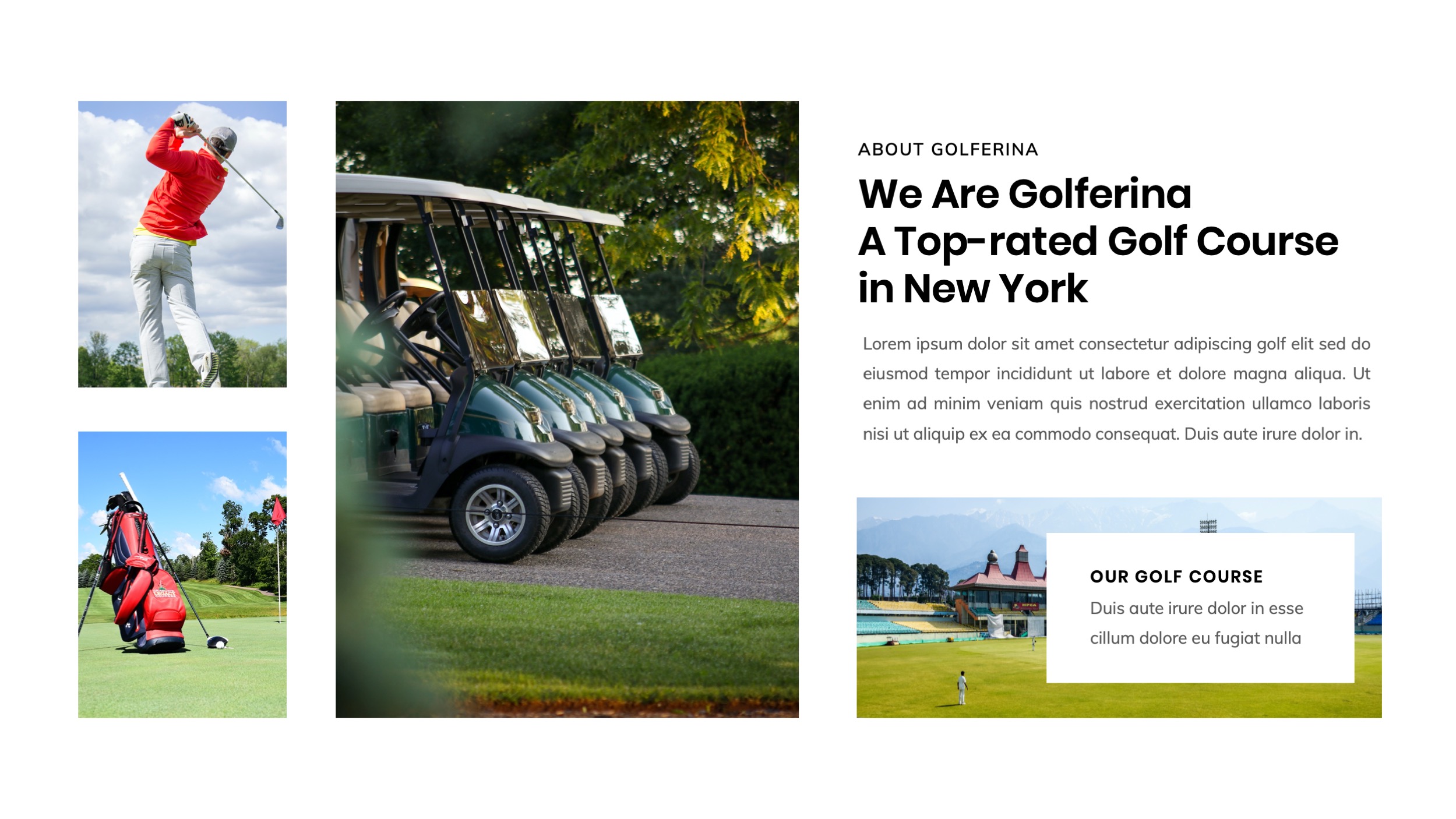 Golf Club Presentation Slides Template, Presentation Templates ...