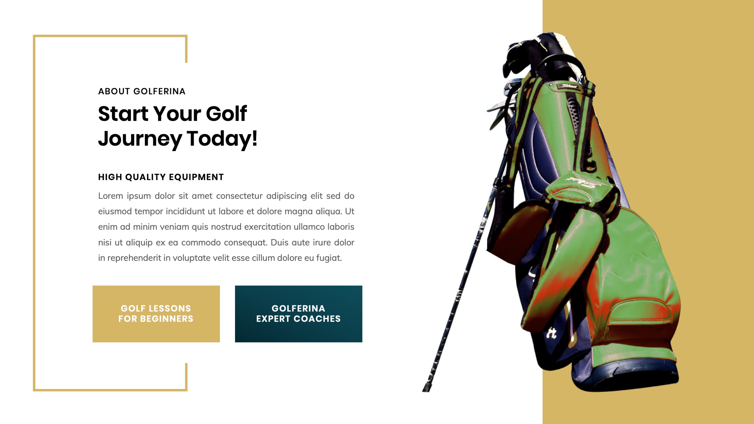 Golf Club Presentation Slides Template, Presentation Templates ...