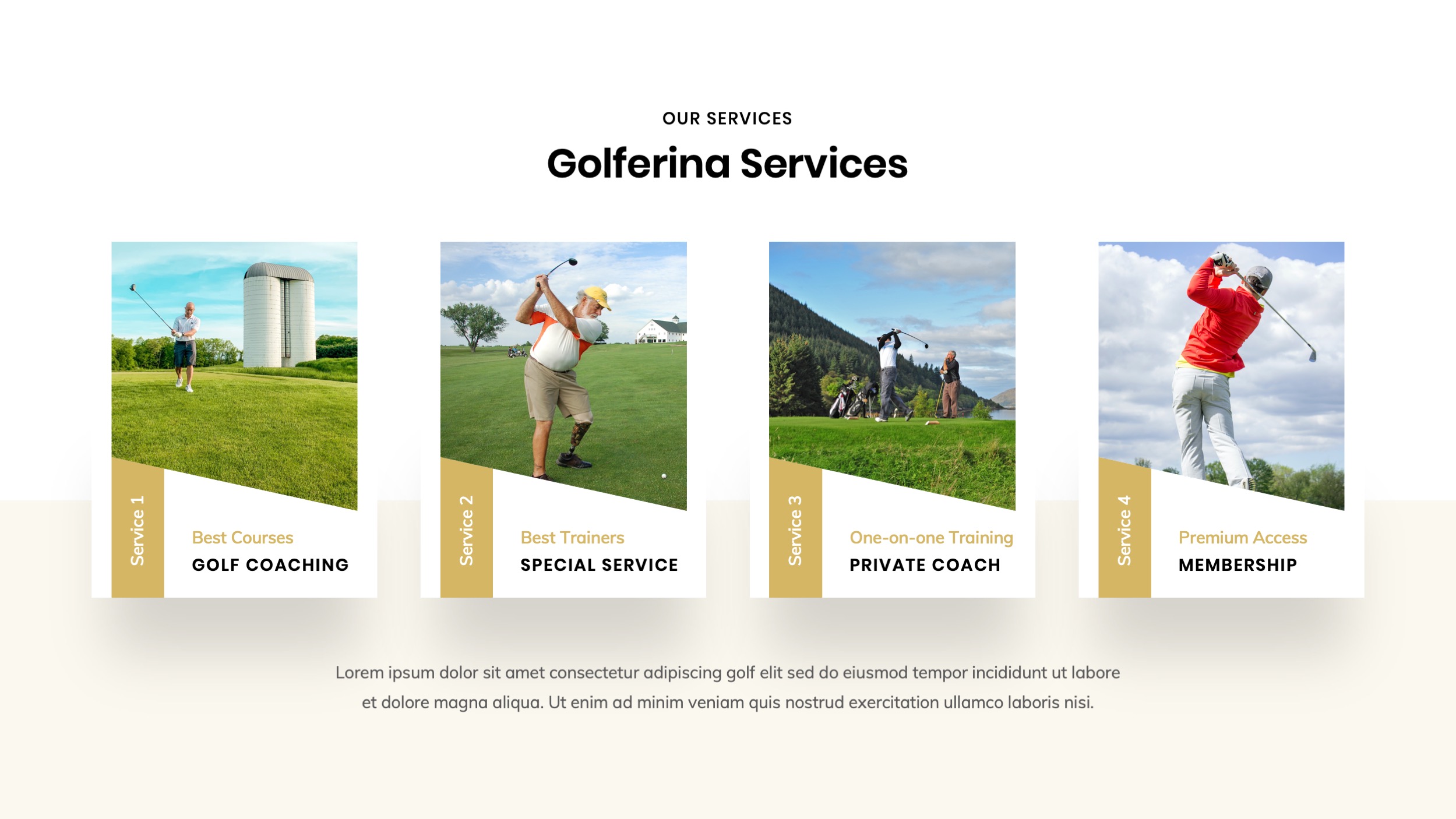 Golf Club Presentation Slides Template, Presentation Templates ...