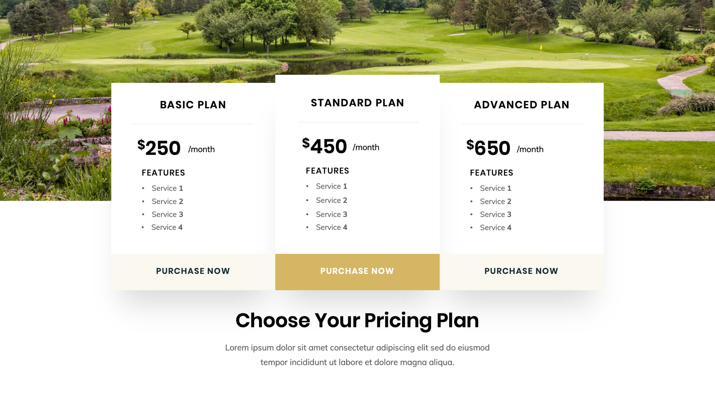 Golf Club Presentation Slides Template, Presentation Templates ...