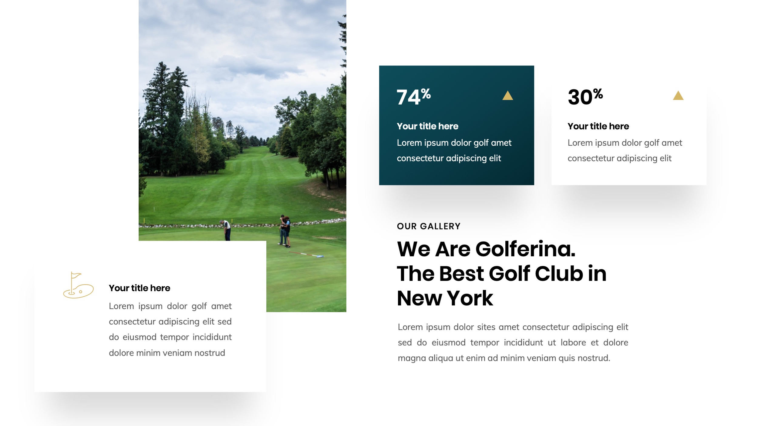 Golf Club Presentation Slides Template, Presentation Templates ...