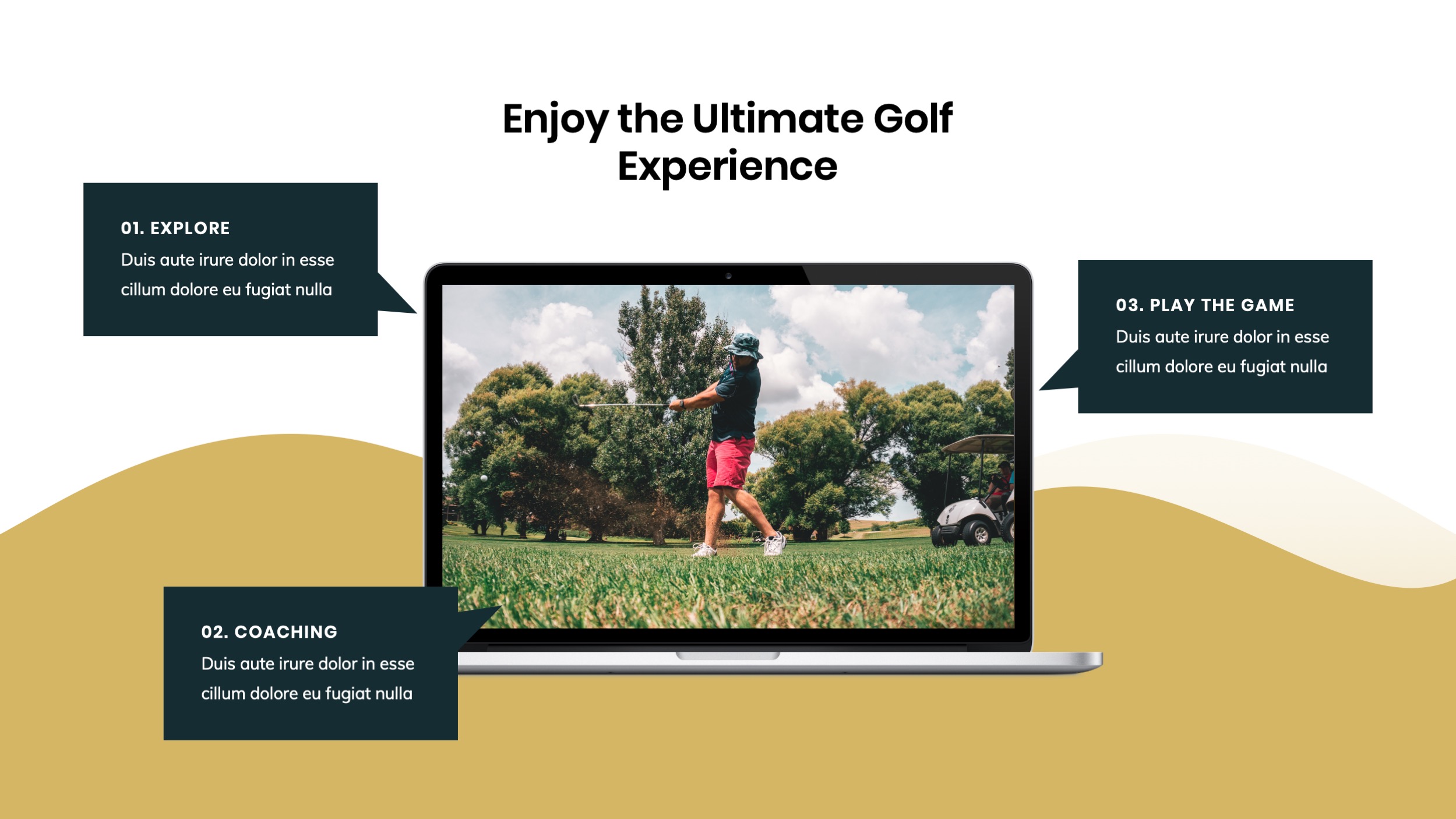 Golf Club Presentation Slides Template, Presentation Templates ...