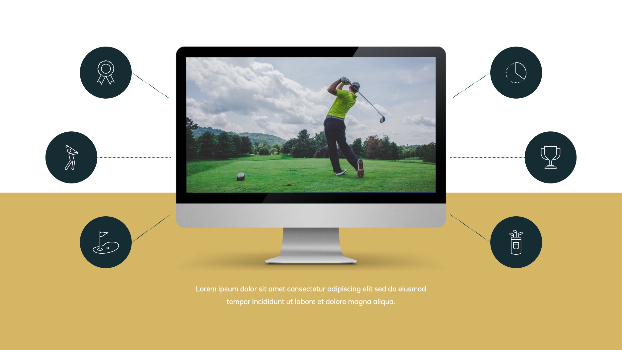 Golf Club Presentation Slides Template, Presentation Templates ...