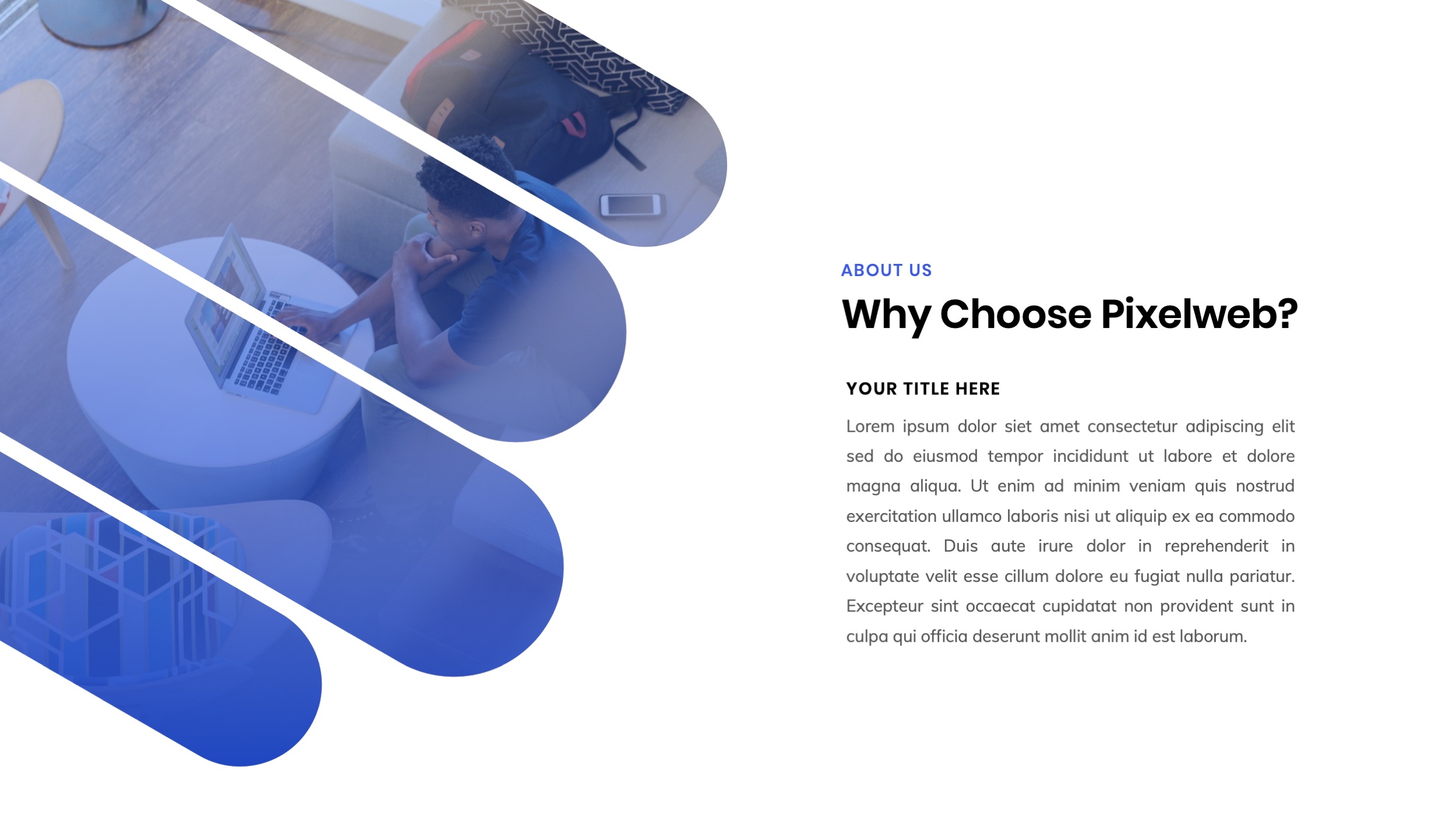 Web Design Agency Presentation Slides Template, Presentation Templates