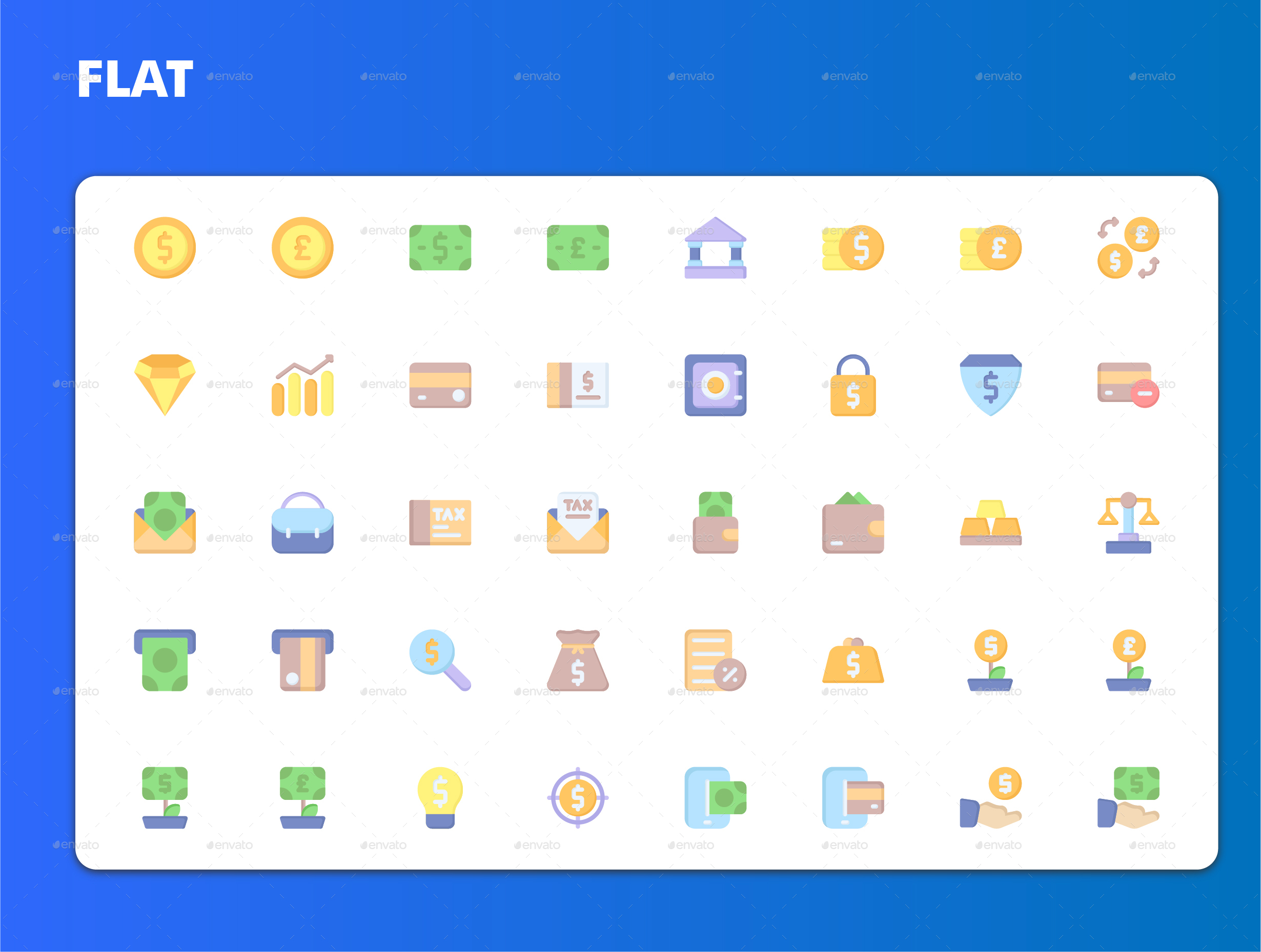 Money and Financial icon pack, Icons | GraphicRiver