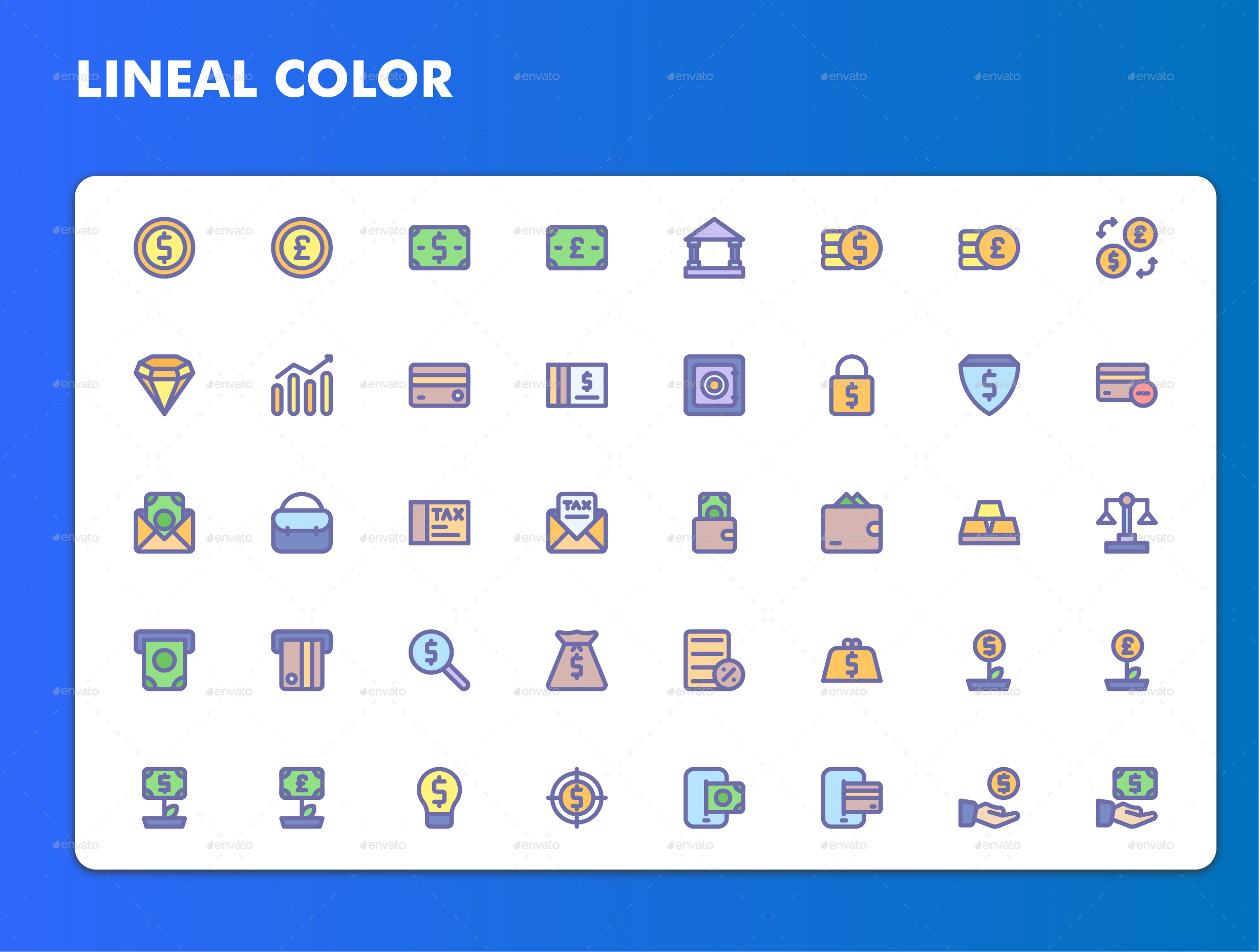 Money and Financial icon pack, Icons | GraphicRiver