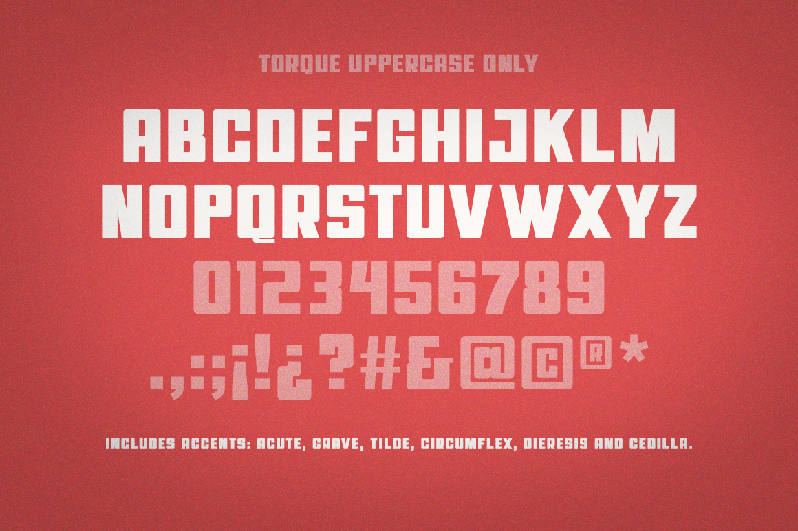 Torque Bold, Fonts | GraphicRiver