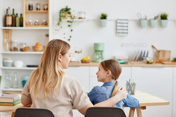 Mother and Daughter Back View Stock Photo by seventyfourimages | PhotoDune