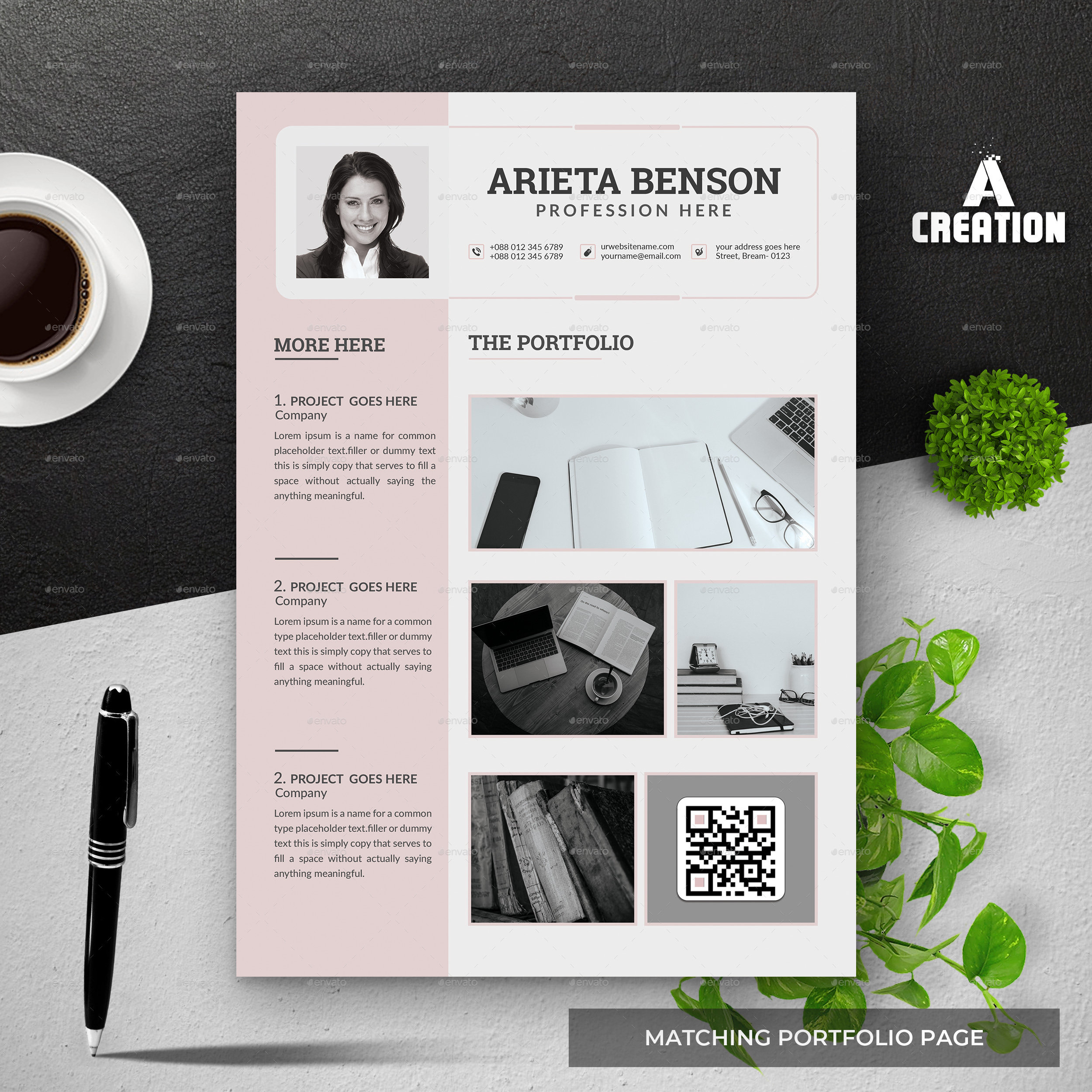 Resume Template, Print Templates | GraphicRiver