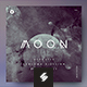 Moon – Music Album Cover Artwork / Video Thumbnail Template, Web Elements
