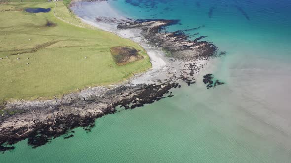 Aerial View of Inishkeel Island By Portnoo Next to the the Awarded ...