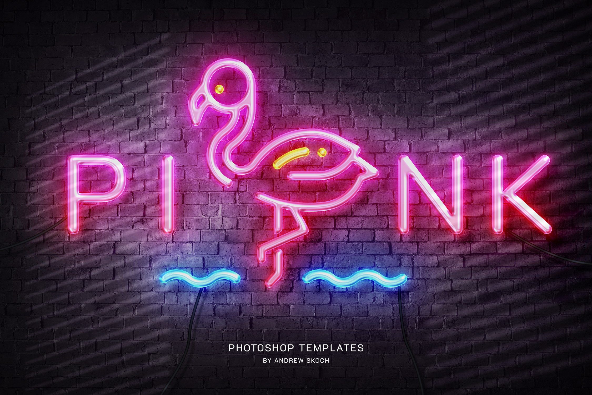 Neon Wall Sign Templates, Add-ons | GraphicRiver