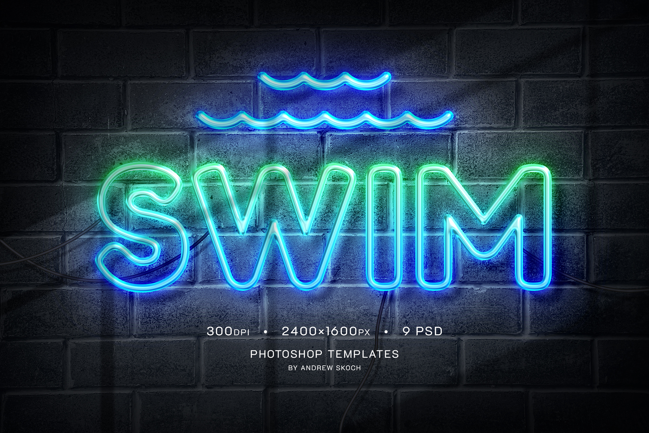 Neon Wall Sign Templates, Add-ons | GraphicRiver