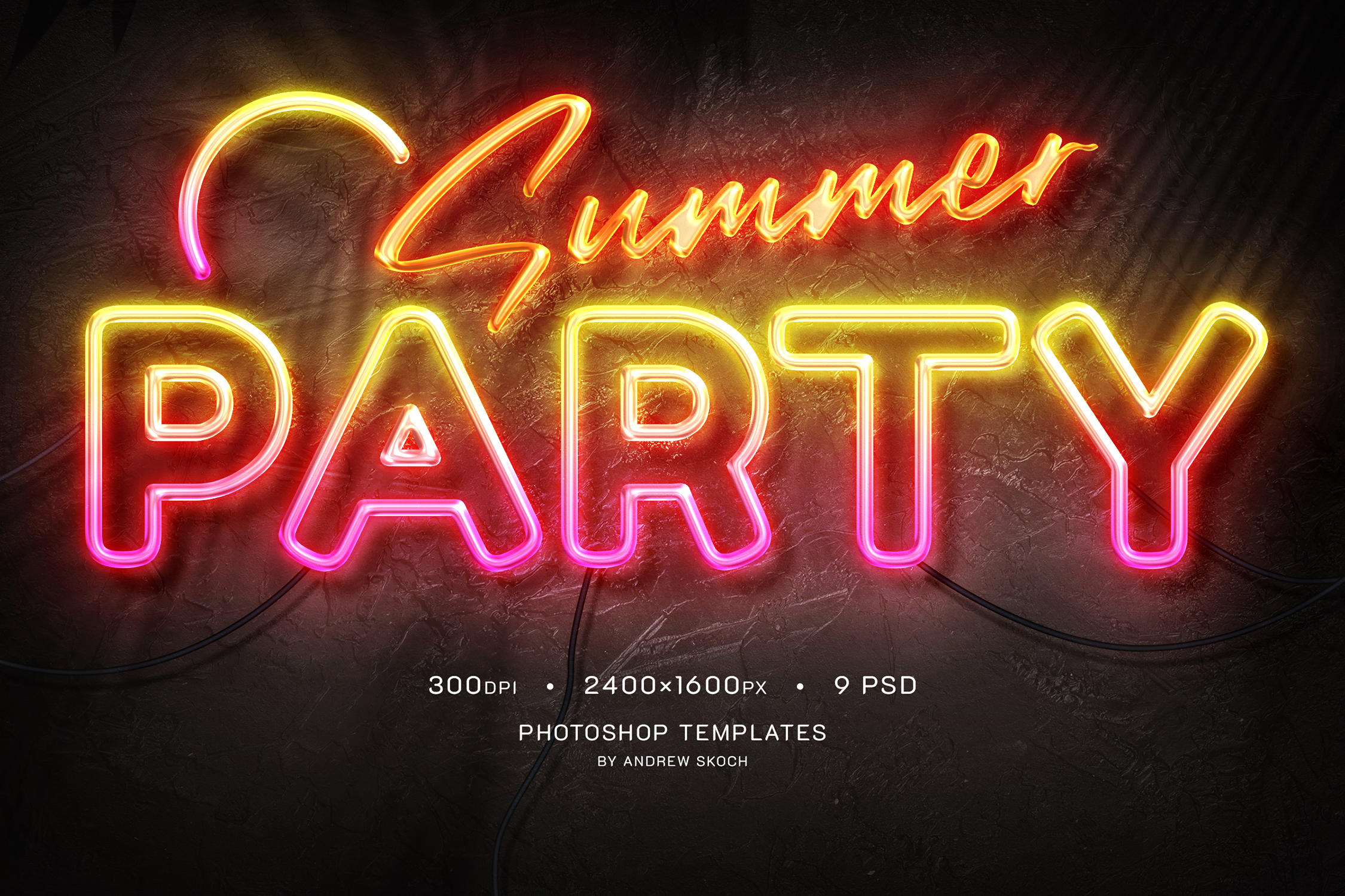 Neon Wall Sign Templates, Add-ons | GraphicRiver