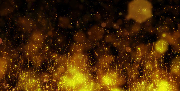 Orange Loop Particles, Motion Graphics | VideoHive