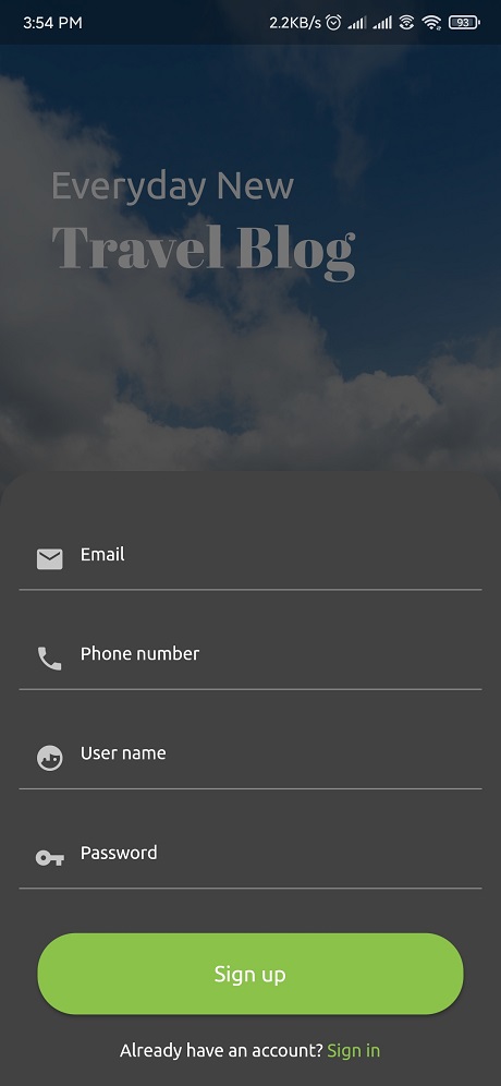 Blog UI Kit 7 Apps - News, Travel, Magazine, Branding Blog, News ...