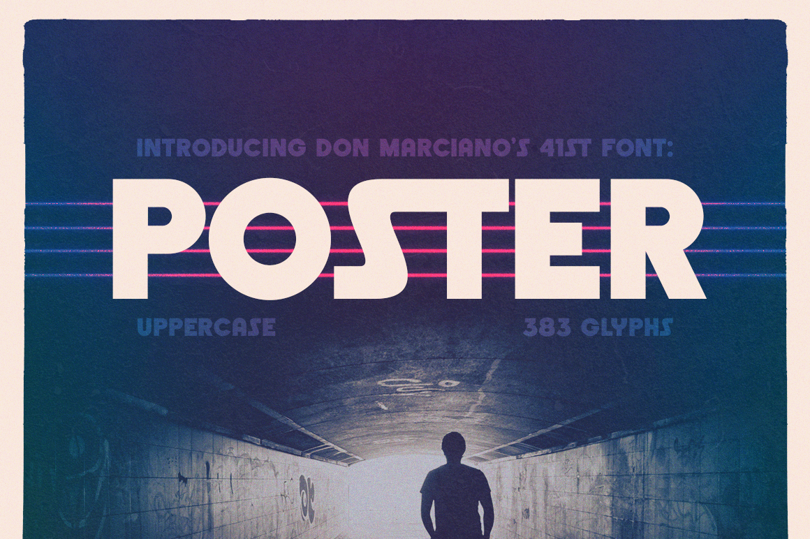Poster Bold Display Font, Fonts | GraphicRiver