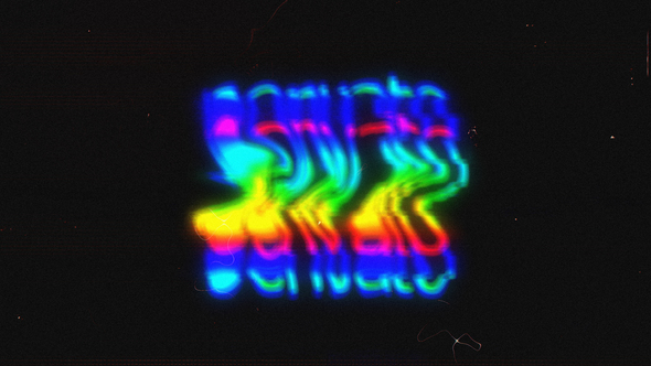 Colorful Glitch - Liquid Logo Reveal, After Effects Project Files ...