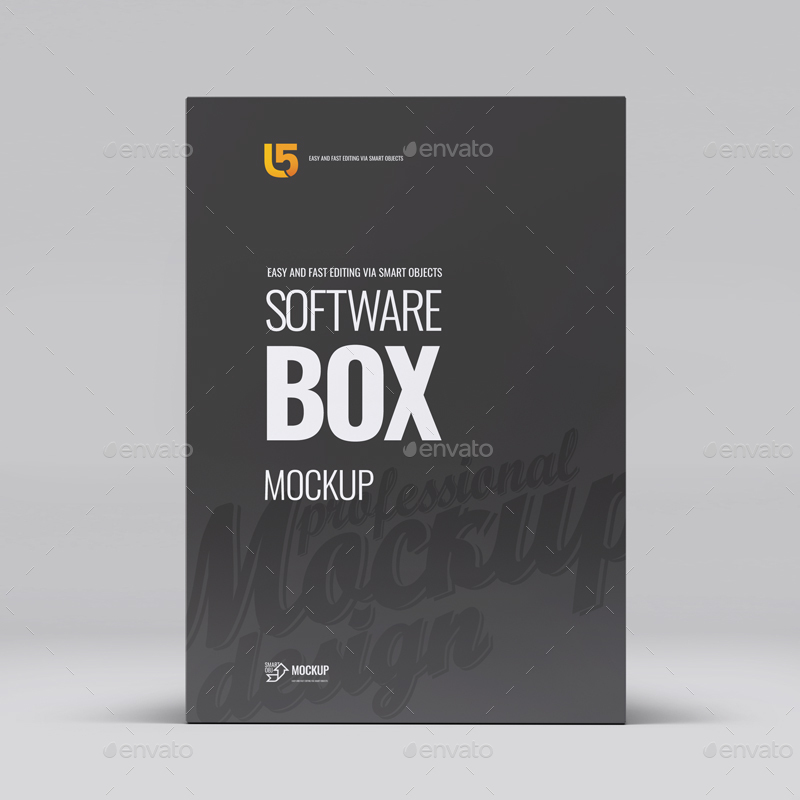Software Box Mock-up, Graphics | GraphicRiver