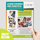 Kids Education Flyer Learn Coding & Robotic, Print Templates | GraphicRiver