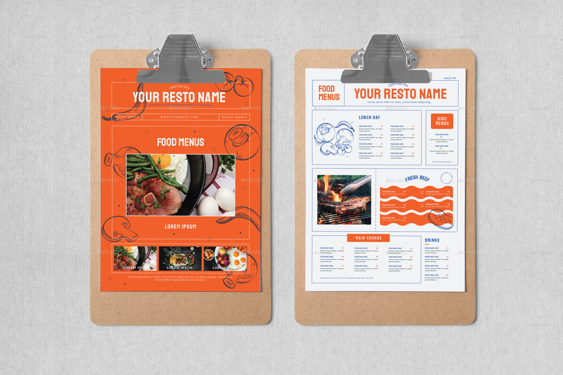 Foode Menu Pack, Print Templates | GraphicRiver