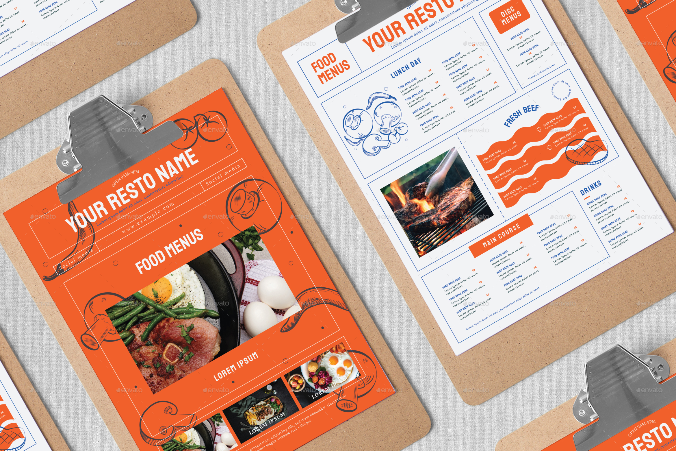 Foode Menu Pack, Print Templates | GraphicRiver