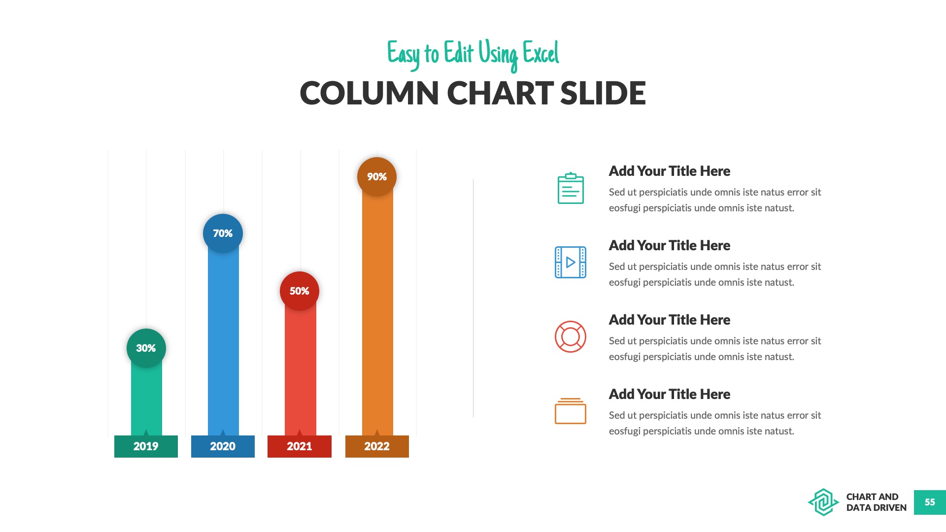 Chart and Data Driven 2 PowerPoint Presentation Template by Spriteit