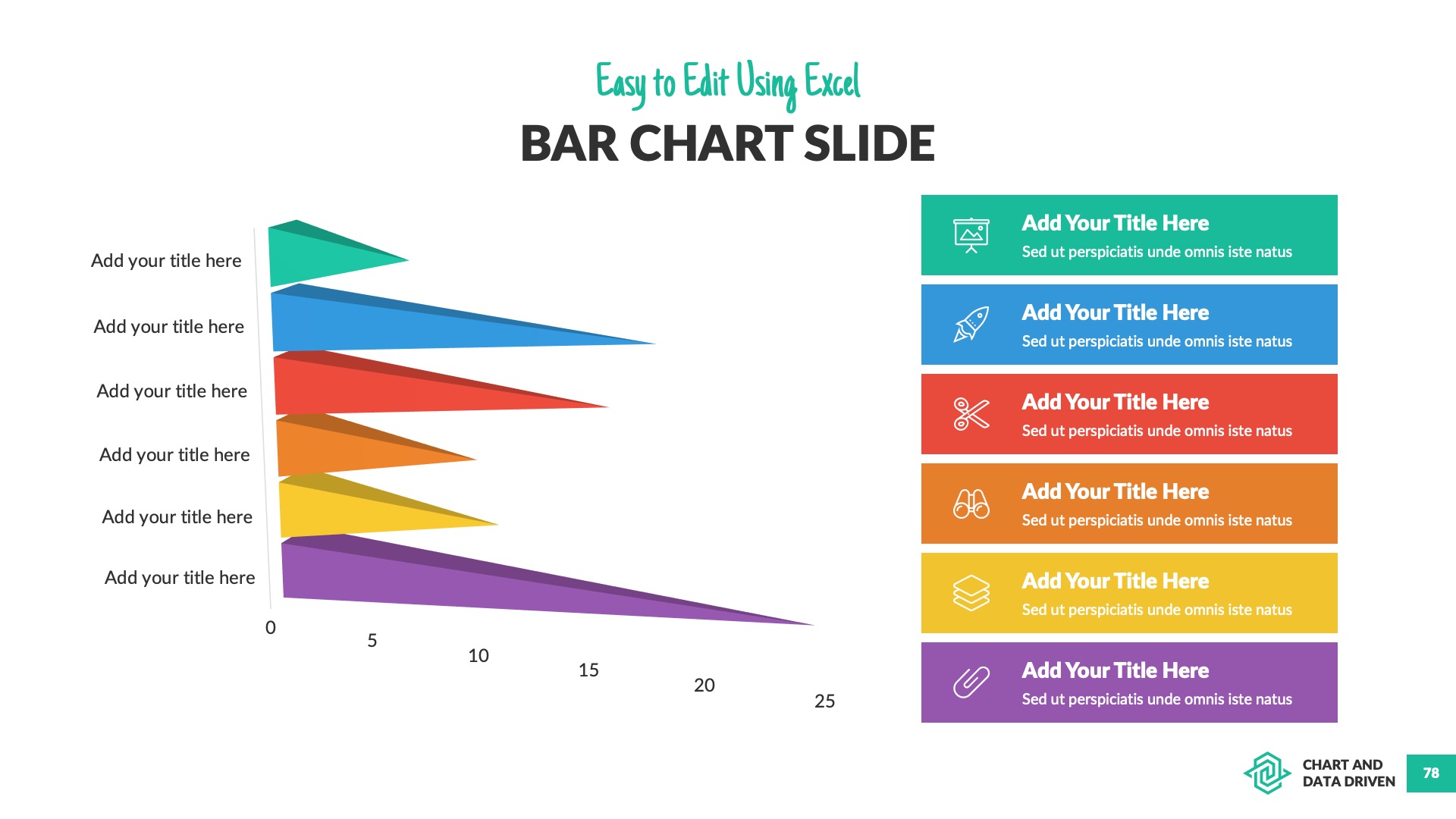 Chart and Data Driven 2 PowerPoint Presentation Template by Spriteit