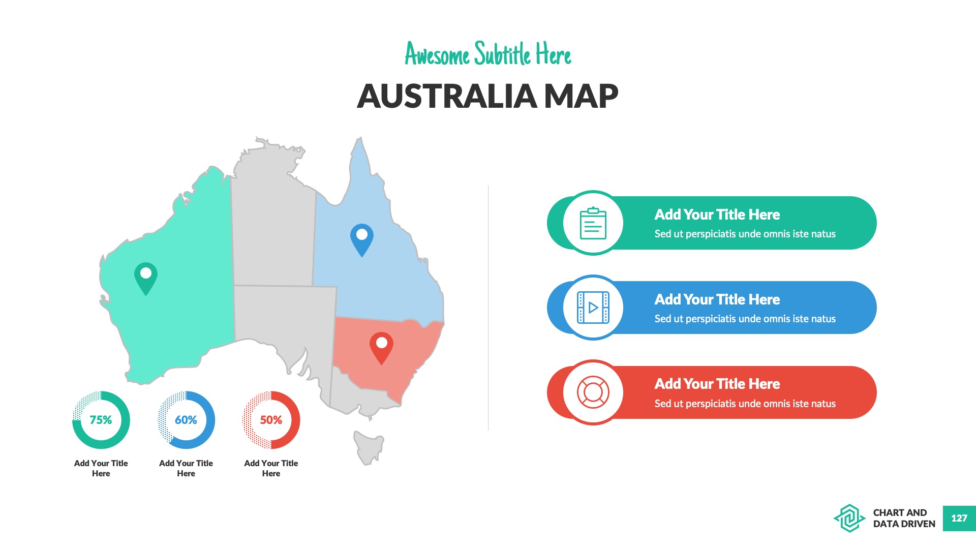 Chart and Data Driven 2 PowerPoint Presentation Template by Spriteit