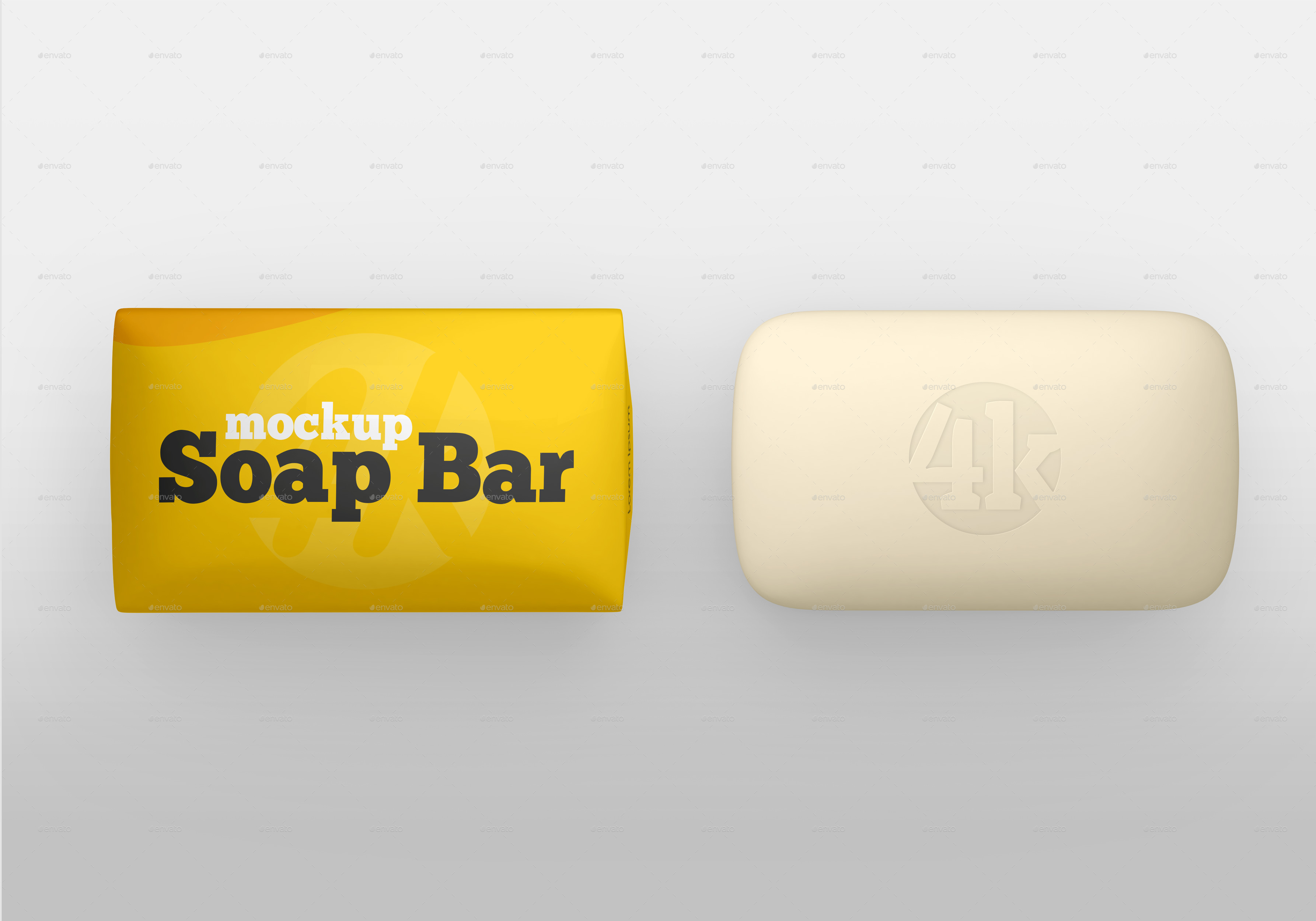 Matte Soap Bar Package Mockup Set, Graphics | GraphicRiver